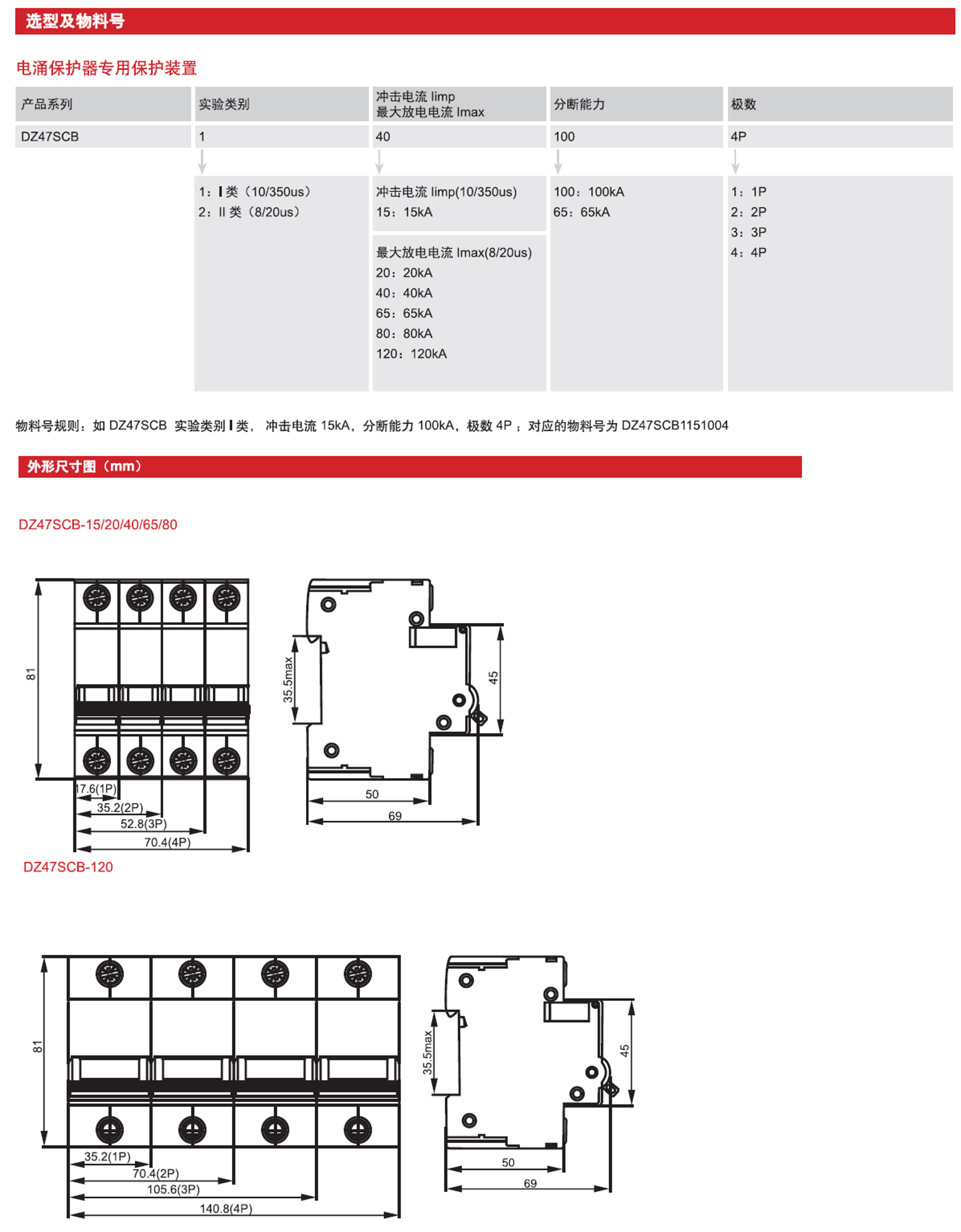 德力西电气-浪涌保护器